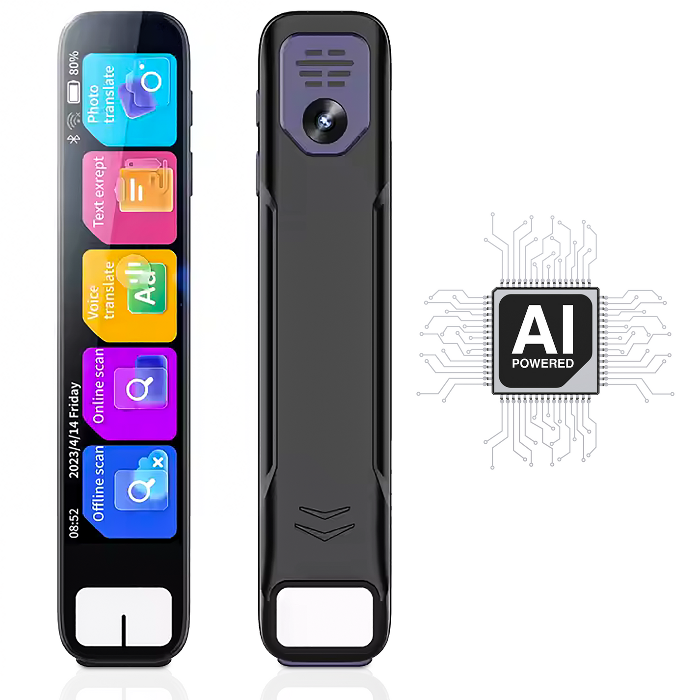 ScanSense AI Smart Pen - Instant AI Answers for Math, History & More